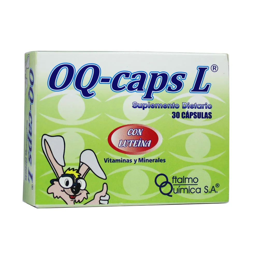 Oq Caps L Suplemento Dietario, Caja x 30 Cápsulas - Vipoptica